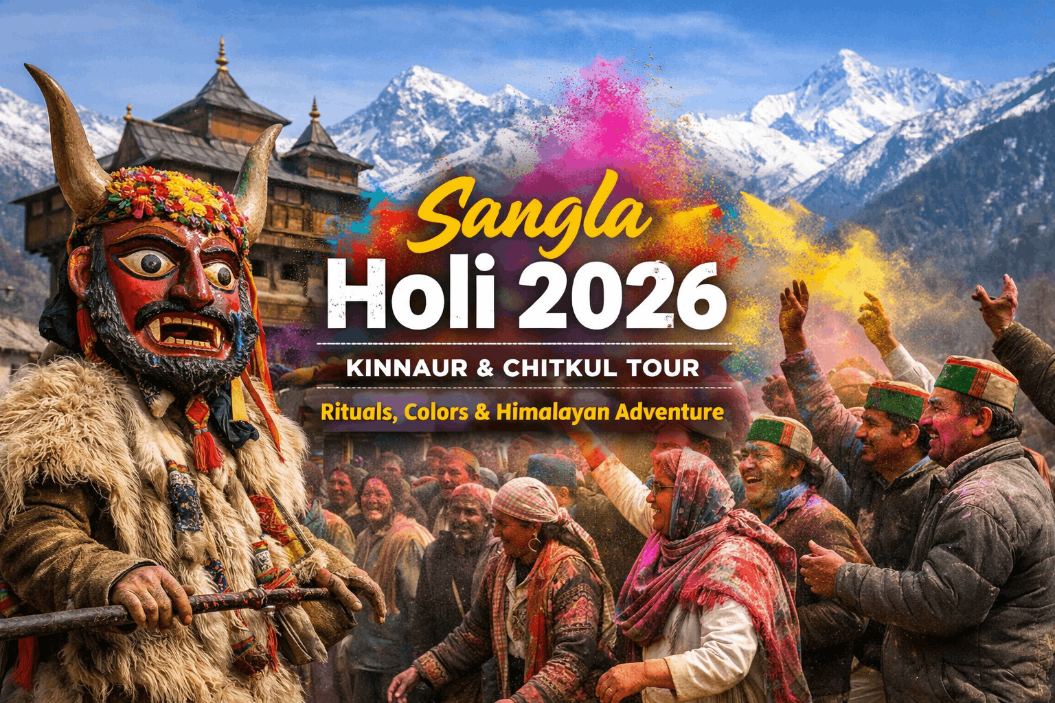 Best Sangla Holi Package 2026 | Kalpa, Sangla & Chitkul Trip